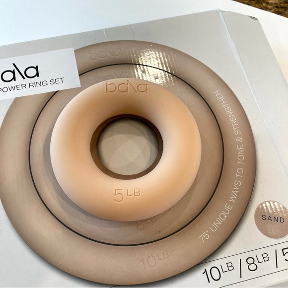 Bala | Other | Nwt Bala Power Ring In Sands Beige Nude 5 Lbs Each ...